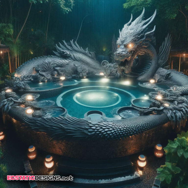 These Dragon Hot Tubs are the Perfect Backyard Addition – Ecstatic Designs