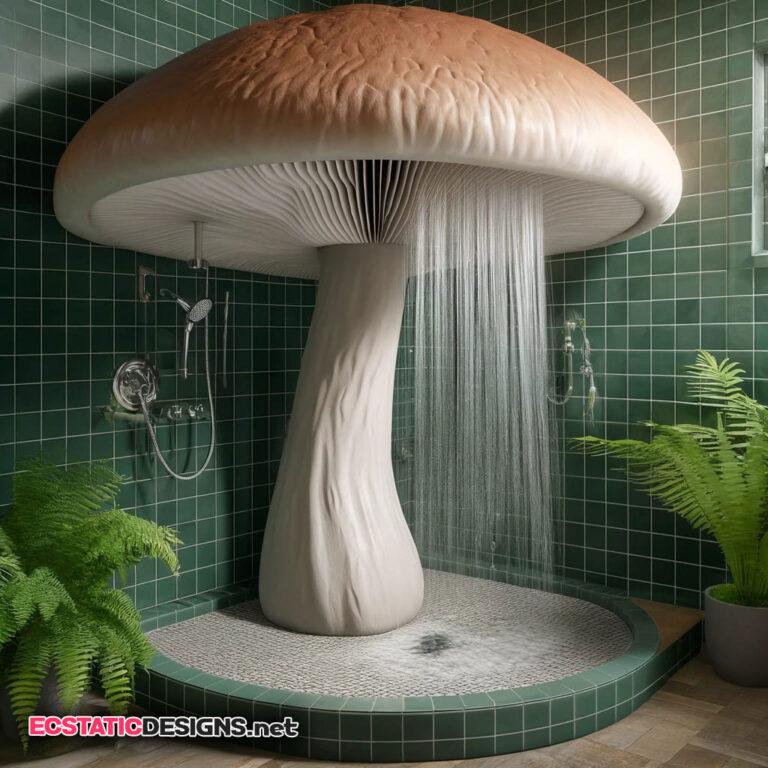 These Giant Mushroom-Themed Showers are Beautifully Crafted and Magical ...