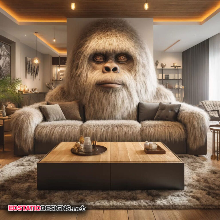 These Sasquatch Sofa Couches are Kind of Creepy but Very Cozy ...