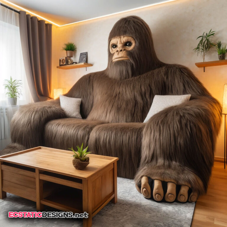 These Sasquatch Sofa Couches are Kind of Creepy but Very Cozy ...