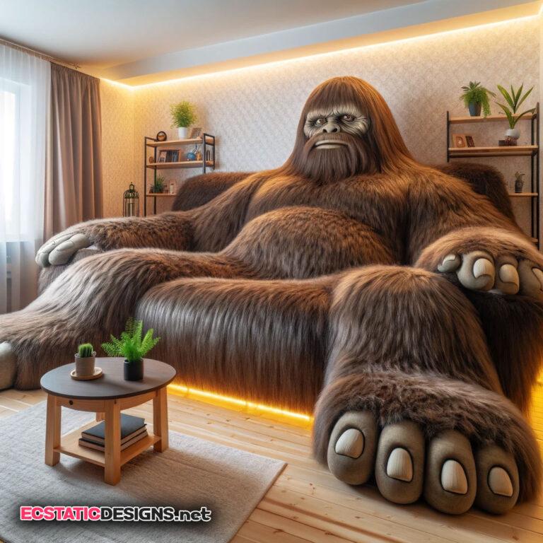 These Sasquatch Sofa Couches are Kind of Creepy but Very Cozy ...