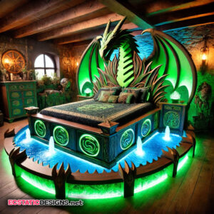 Dragon-Themed Fantasy Beds: Bringing Enchantment and Elegance to Your ...