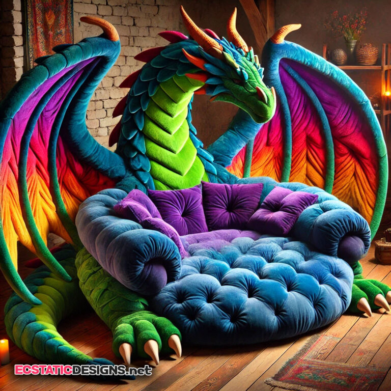 These Dragon Loungers are the Ultimate in Plush, Mythical Comfort ...